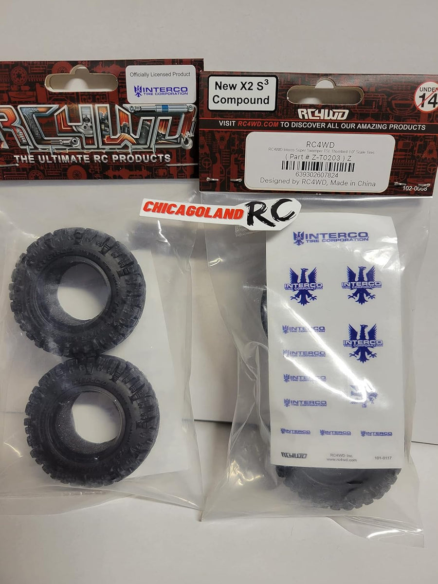 4 RC 4WD Z-T0203 RC4WD Interco Super Swamper TSL Thornbird 1.0 Scale T – chicagolandrc