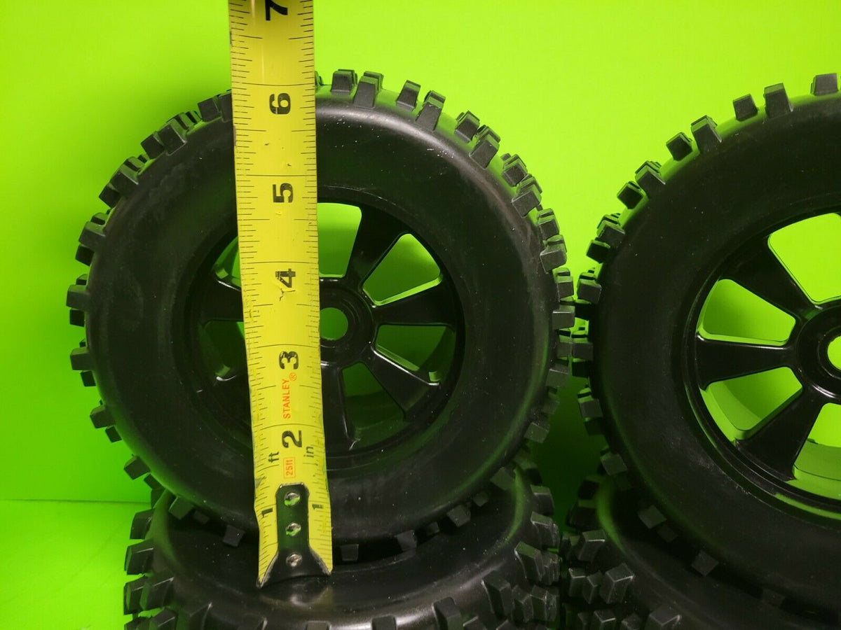 4 Team Corally Kronos XP 6S Pre-Mounted 3.8" MT Wheels Tires ARRMA KRA ...