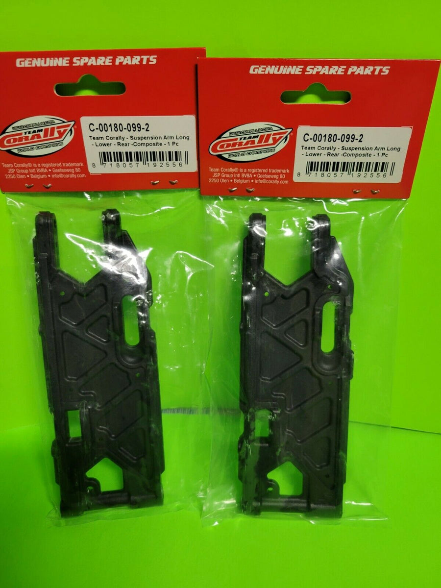 2X Team Corally Rear Suspension A Arms KRONOS PUNISHER JAMBO SHOGUN MU ...